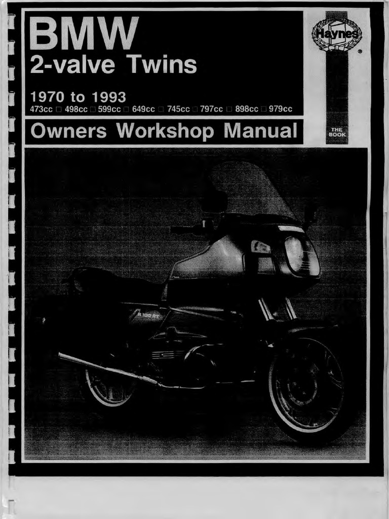 BMW R60/5 Service Manual 01/04 | PDF