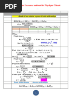 Correction Examen National de Physique Chimie SM 2025 SN-1 | PDF