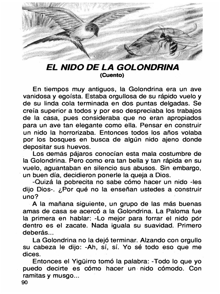 La Golondrina y su Nido | PDF | Aves | Ornitología