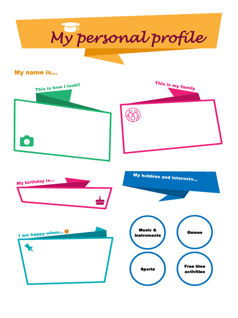 Personal Profile Template | PDF
