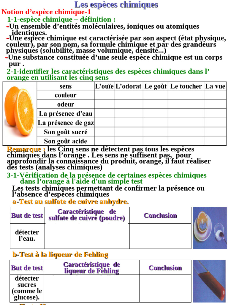 Analyse chimique des aliments | PDF | Chimie | Cuivre