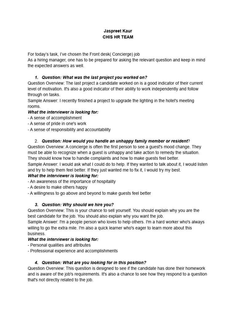 HR Task | PDF | Cognition | Psychological Concepts