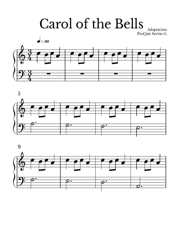Carol of The Bells | PDF