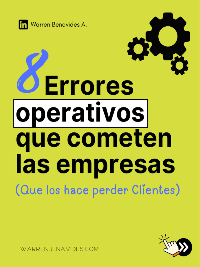 Errores Operativos que Alejan Clientes | PDF | Business | Logística