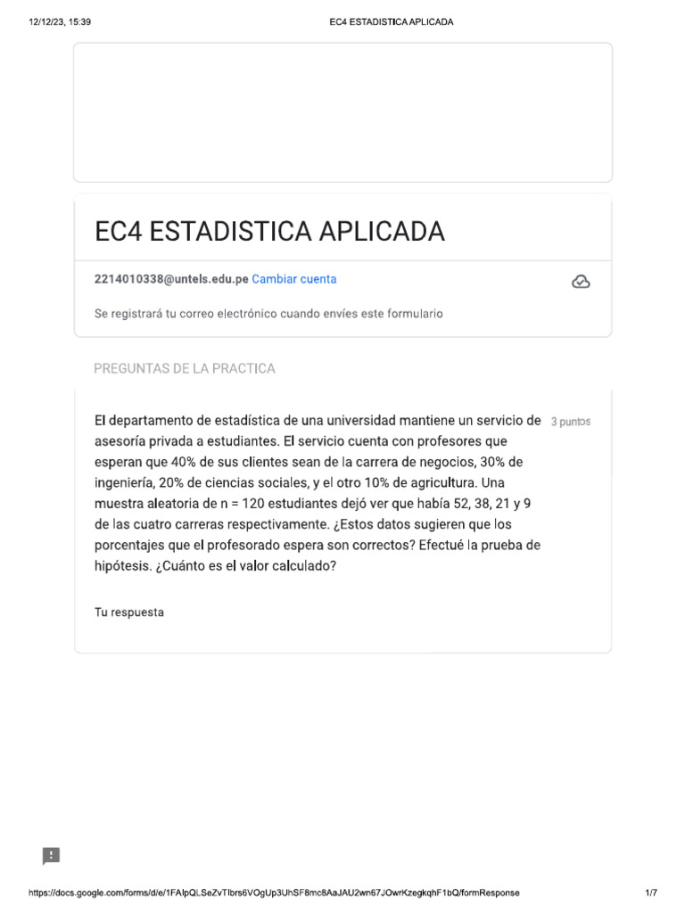 Estadistica Final | PDF