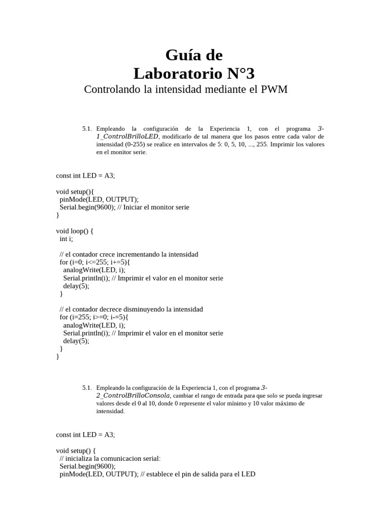 SOLUCIONES Guía de Laboratorio N03 | PDF | Programación de computadoras | Informática