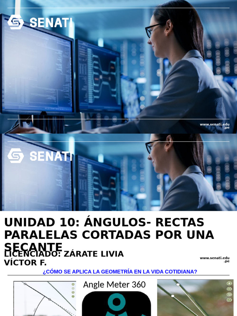 Angulos - Rectas Paralelas-Matematica | PDF | Ángulo | Matemática Elemental