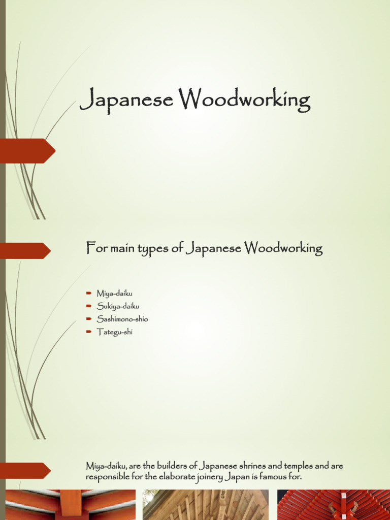 2019-01 - Jeff Marsden - Japanese Woodworking | PDF | Blade | Crafts