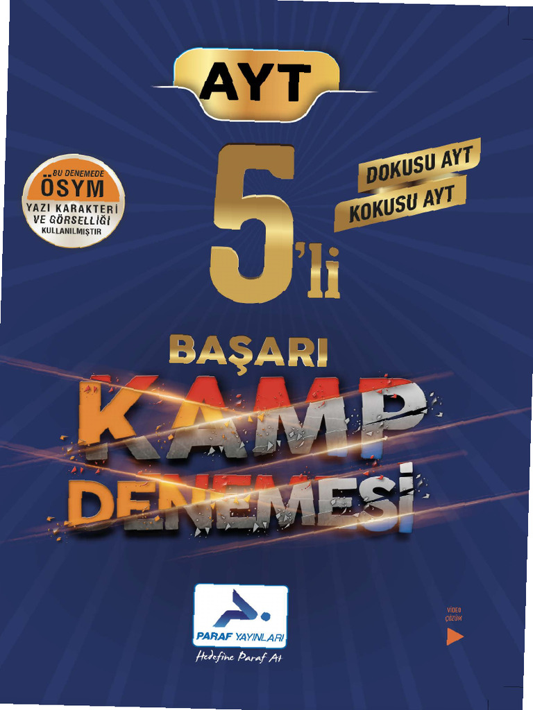 PRF AYT 5li KAMP Deneme) | PDF