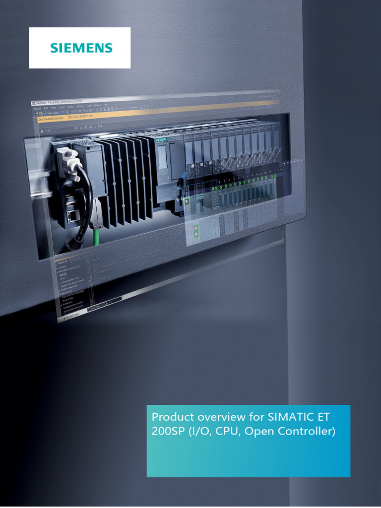 Product Overview For SIMATIC ET 200SP IO CPU Open Controller | PDF ...