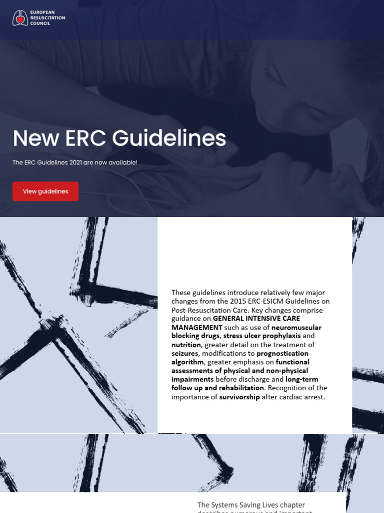 ERC Guidelines | PDF | Cardiopulmonary Resuscitation | Cardiac Arrest