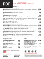 Nuri Sushi Menu Cape Town | PDF | Sushi | Japanese Cuisine