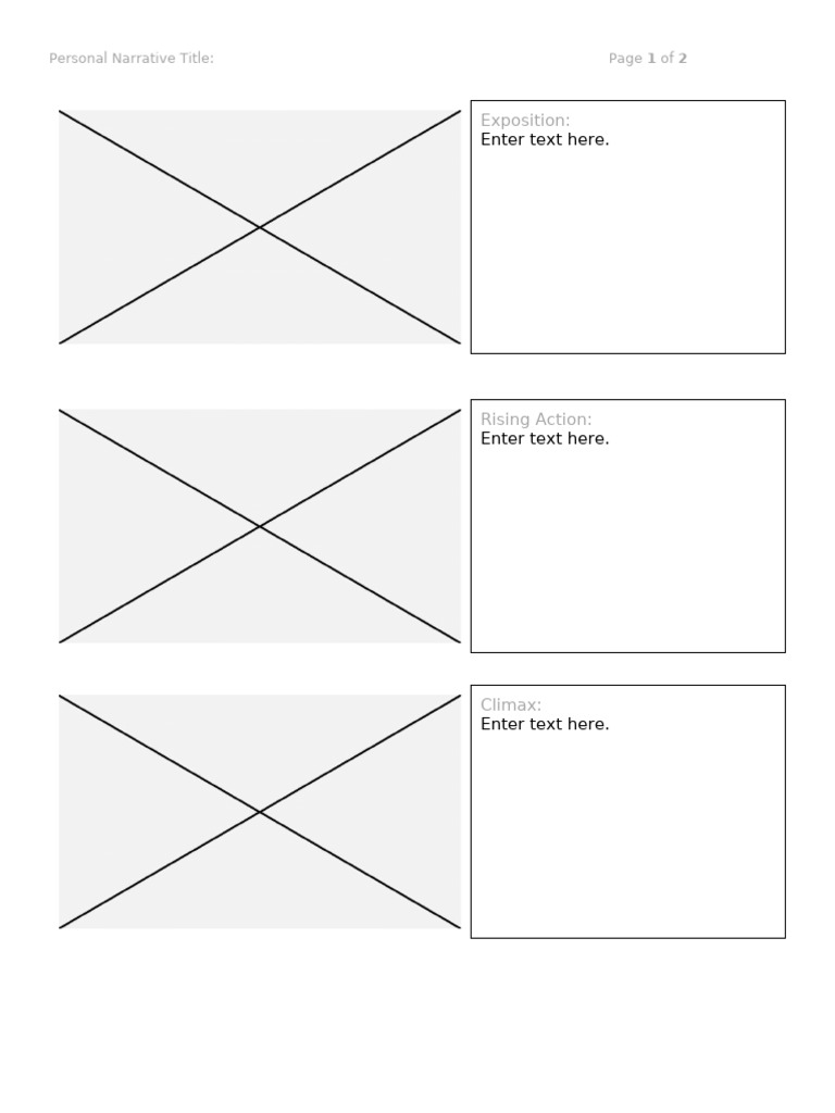 Storyboard Template Word | PDF