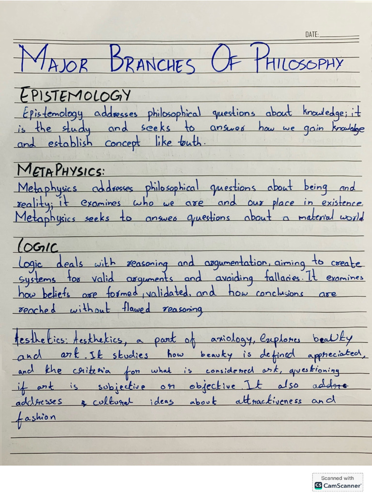 Philosophy Session 1-2 | PDF