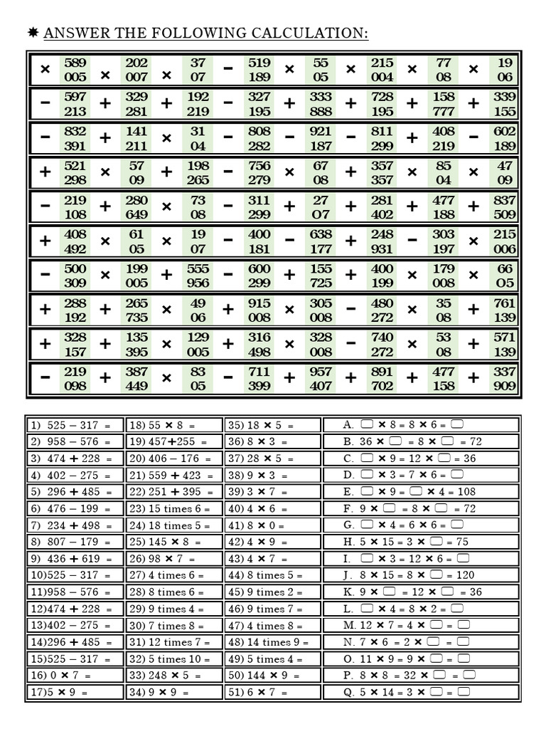 MATH 2ND UNIT CLASS 2 | PDF | Computer Keyboard