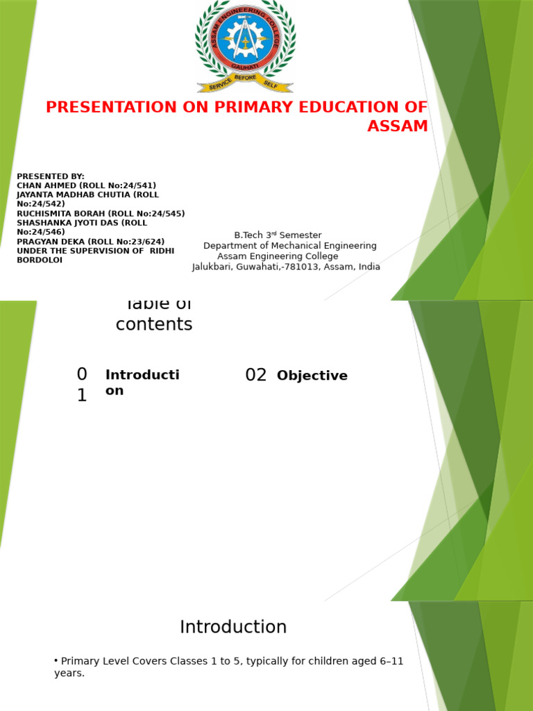 Social Internship On Primary Education | PDF | Career & Growth