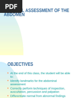 Percussion in Adbomen | PDF | Abdomen