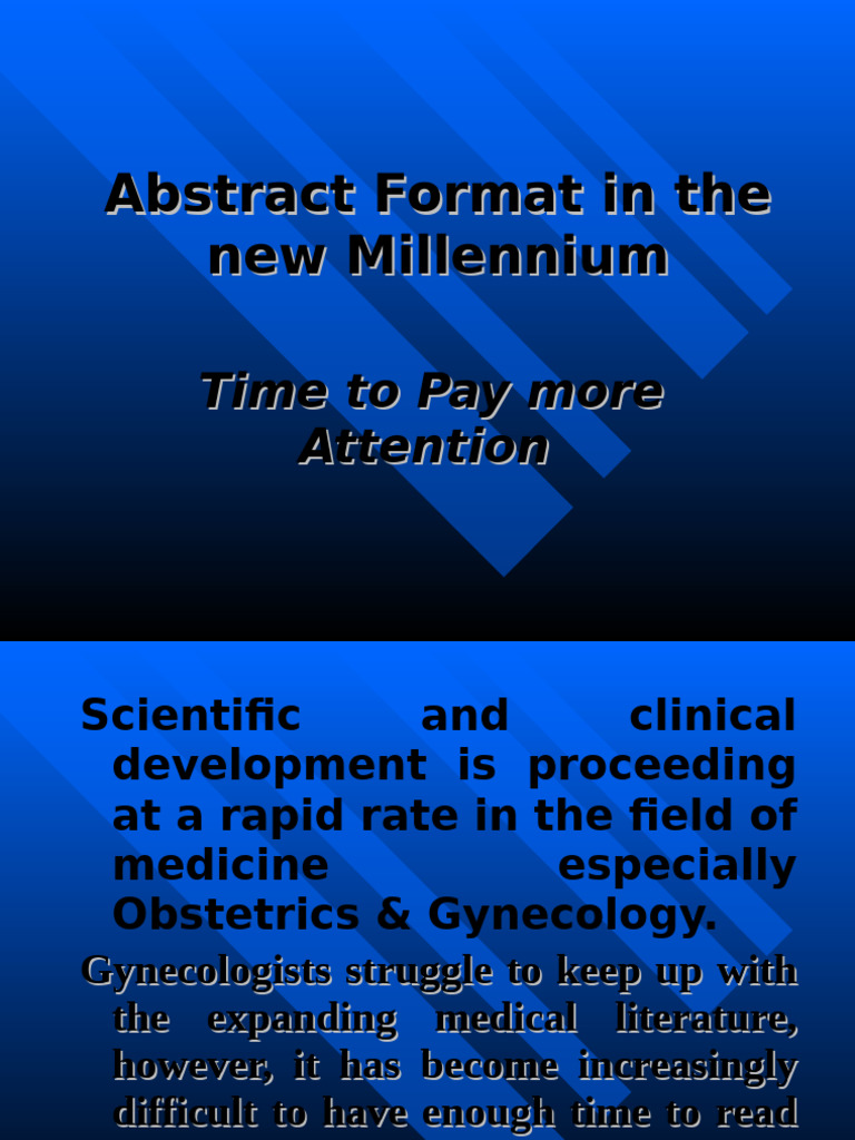 Abstract | PDF | Abstract (Summary) | Gynaecology