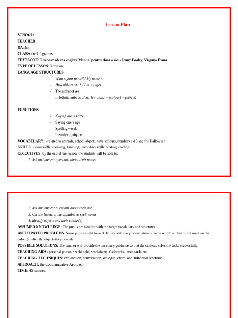 Iv Ii | PDF | Learning | Human Communication