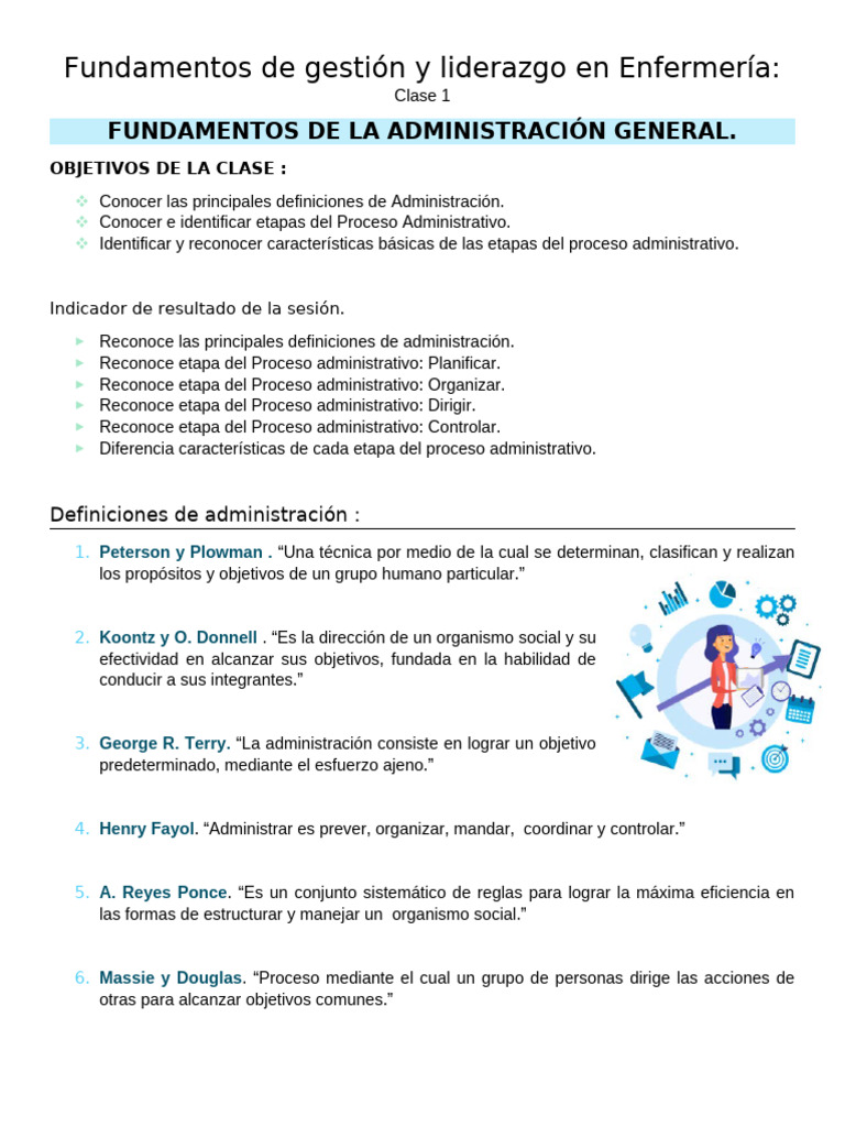 Fdgylee, Clase 1 | PDF | Planificación