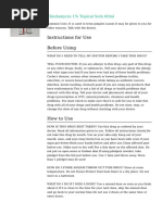 Nidoflor Cream 15g Insert Eng | PDF | Breastfeeding | Glucocorticoid