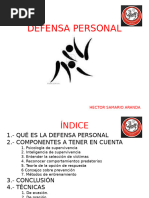 Libro Defensa Personal Acaa | PDF | Autodefensa | Aikido