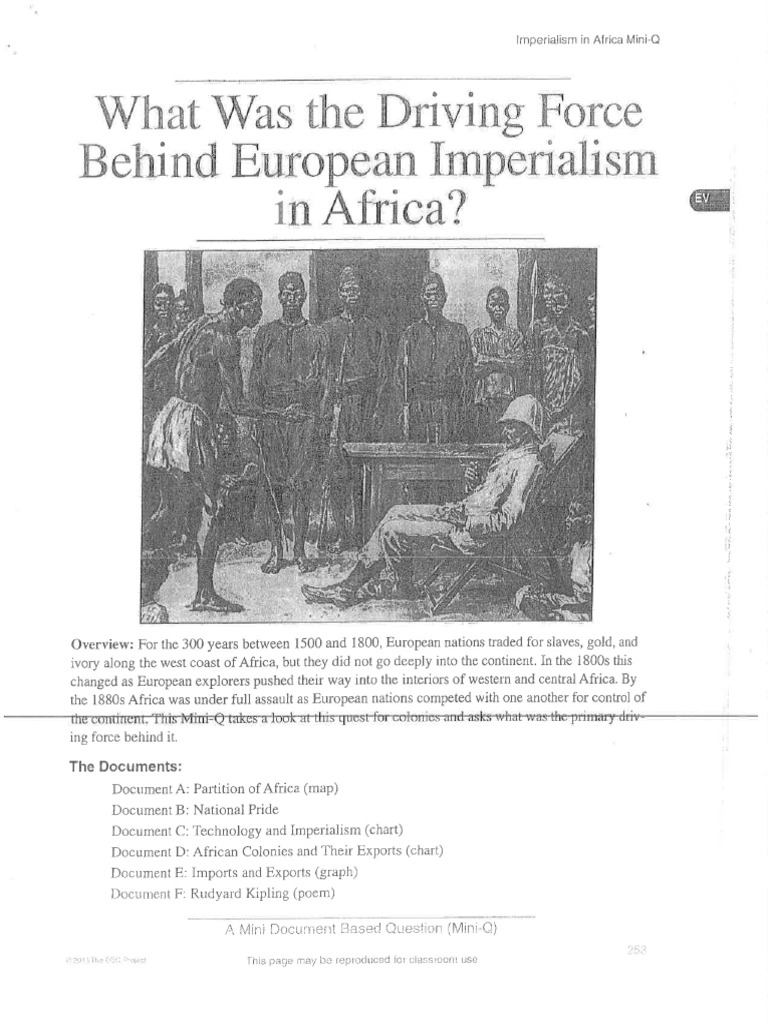 Annotated-Imperialism DBQ | PDF