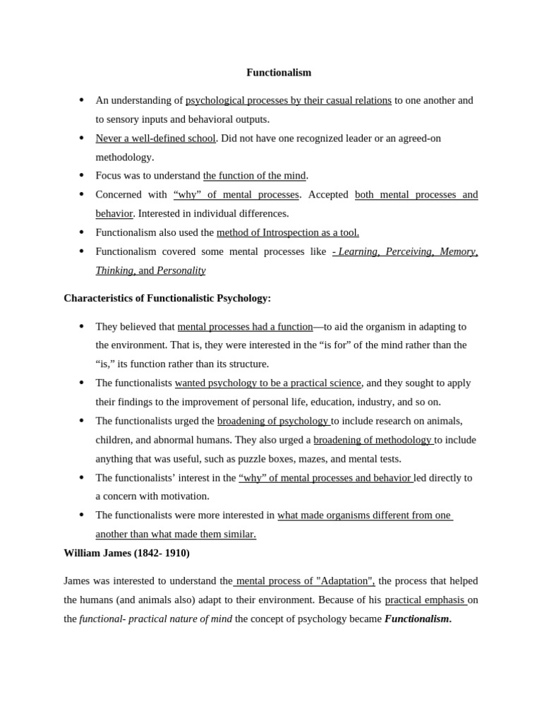 6 functionalism............. (1) | PDF | Psychology | Mind