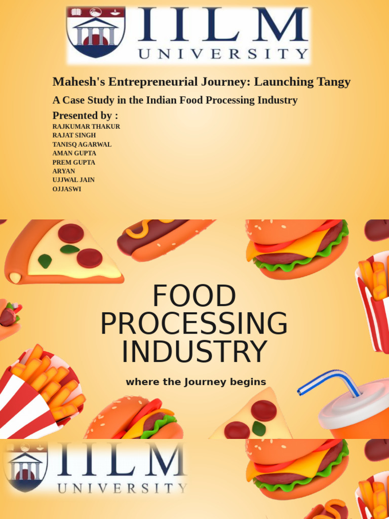 Mahesh's Tangy: Food Industry Case Study | PDF | Retail | Planets