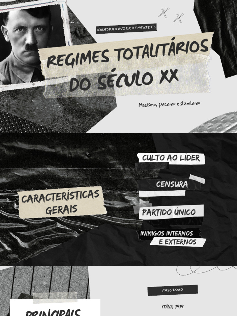 Regimes Totalitarios Do Século XX | PDF
