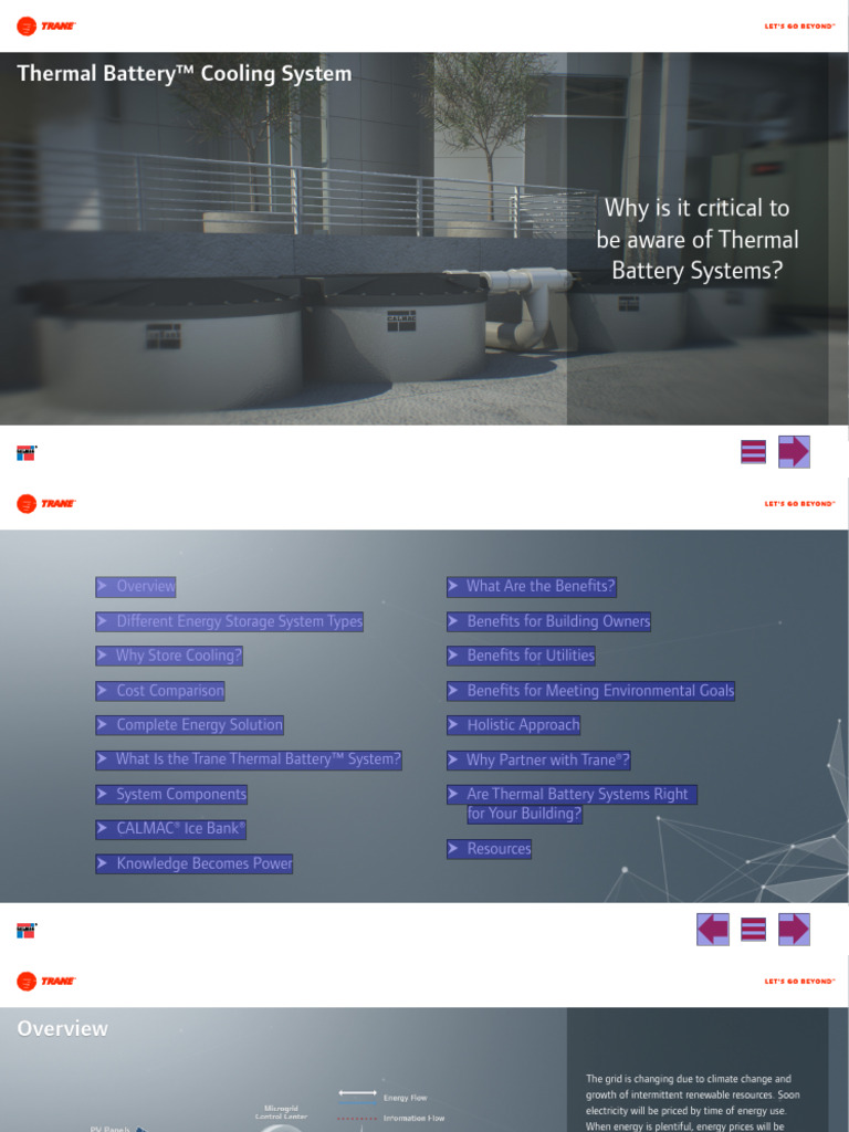 Trane Thermal Battery Ebook ENGY-SLB030-En - 06212019 | PDF | Energy ...