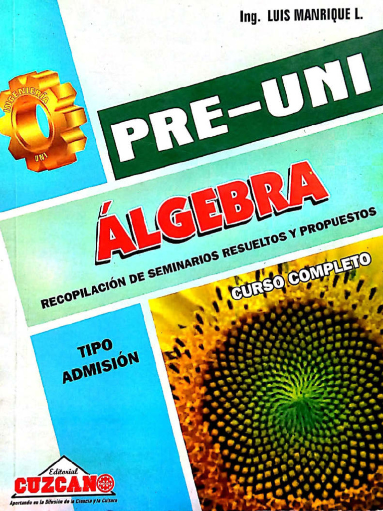 Álgebra | PDF