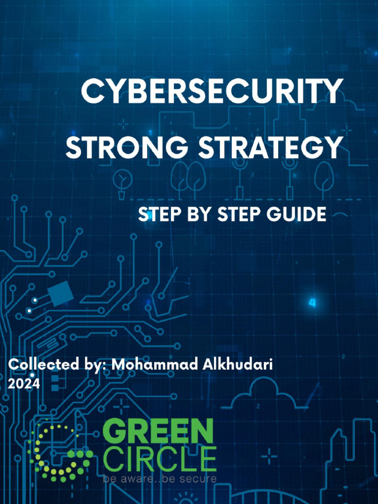 CyberSecurity Step by Step Strategy 1730376425 | PDF | Security ...