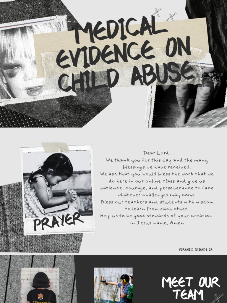 Medical Evidence On Child Abuse | PDF | Child Abuse | Witness
