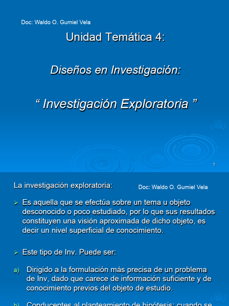 TEMA N°4 INV DE MERC Teinv Exploratoria-Cualitativa | PDF | Comportamiento