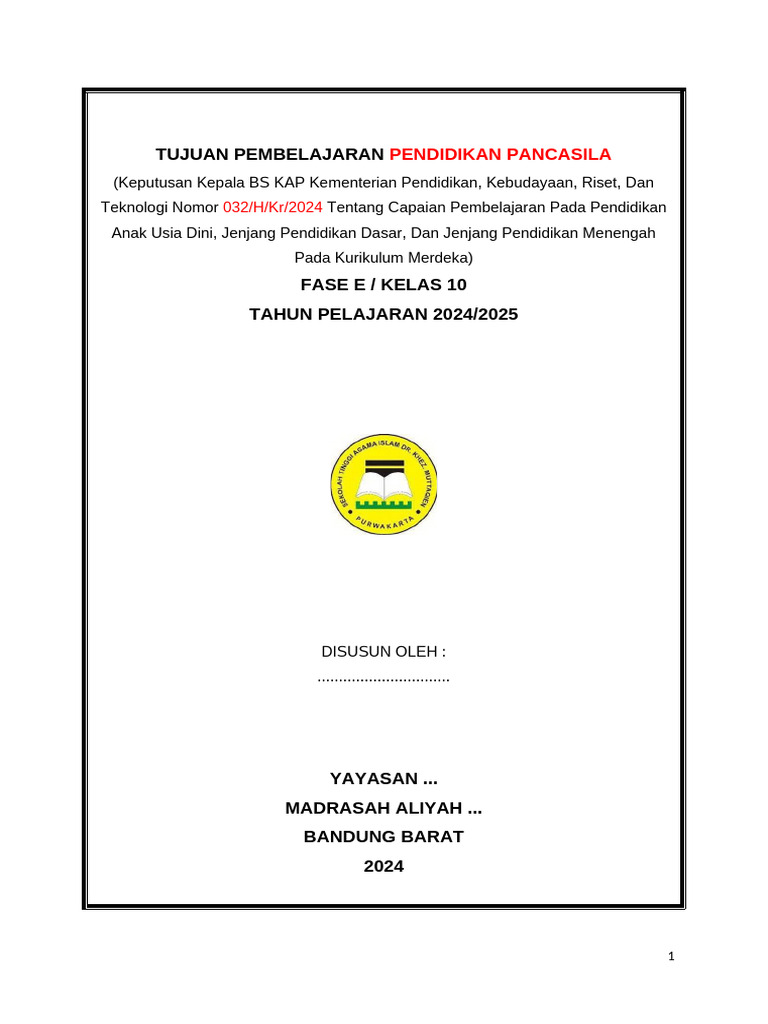 Contoh Simulasi 2 - TUJUAN PEMBELAJARAN ... | PDF