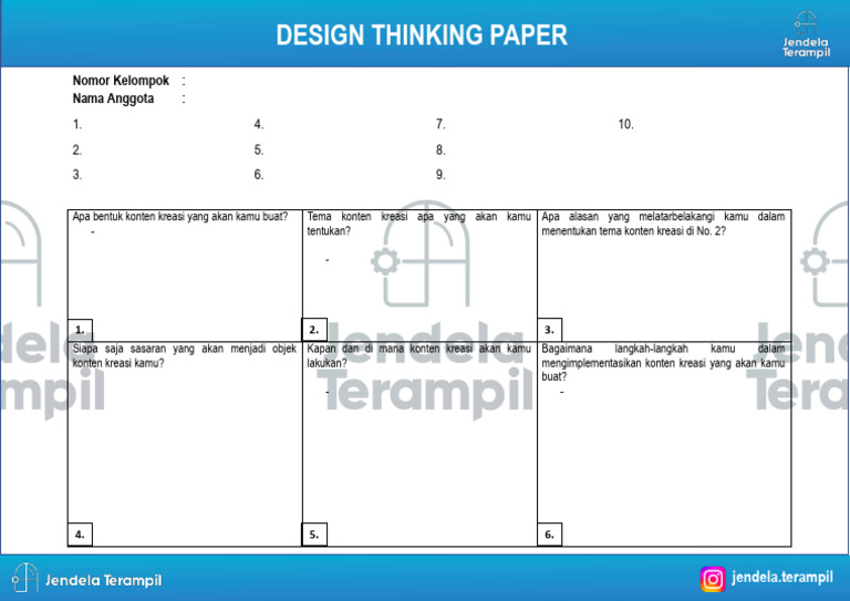 Design Thinking Paper FGD | PDF | Seni | Komputer