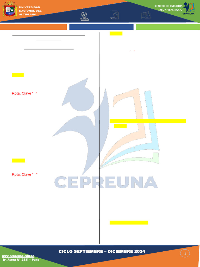 Cuadernillo-20241006 134031vNsp | PDF | Perú | América del Sur
