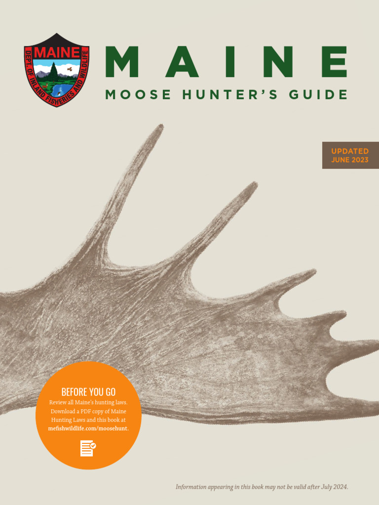 Moose Hunting Guide | PDF | Moose | Vertebral Column