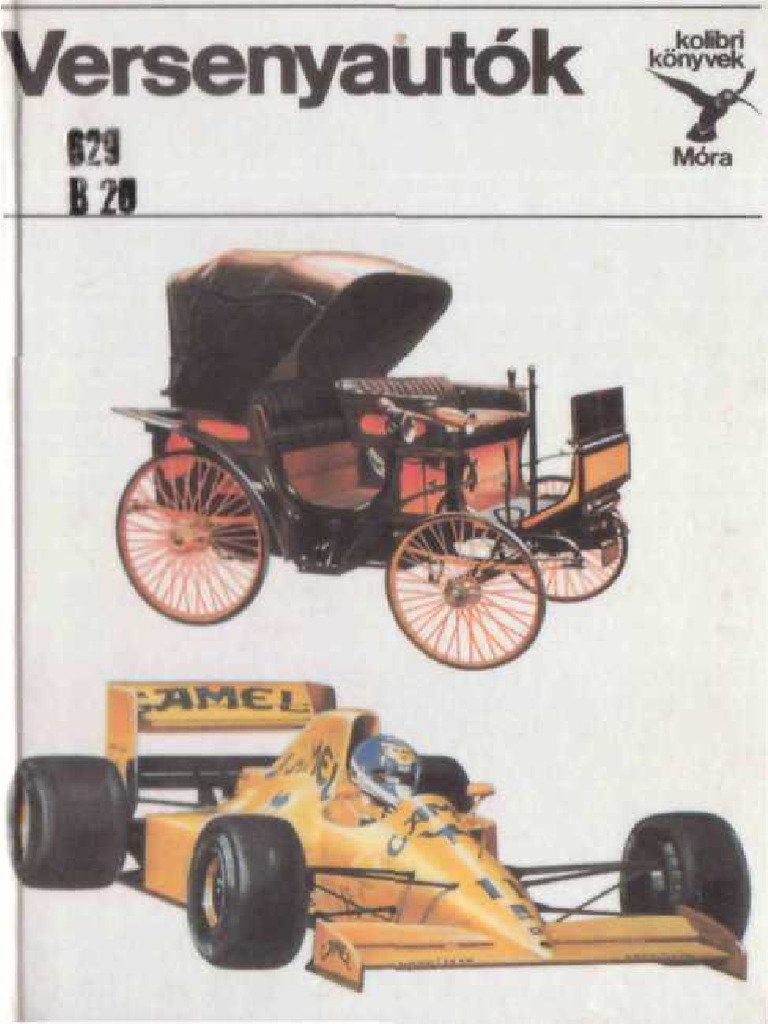 Bálint Sándor - Versenyautók-Móra Könyvkiadó (1991) | PDF