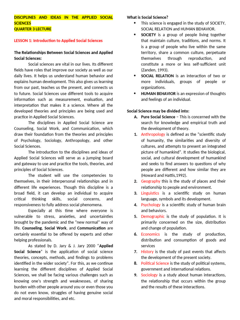 Q3 Diass Lesson1 3 Pdf Social Sciences Counseling Psychology