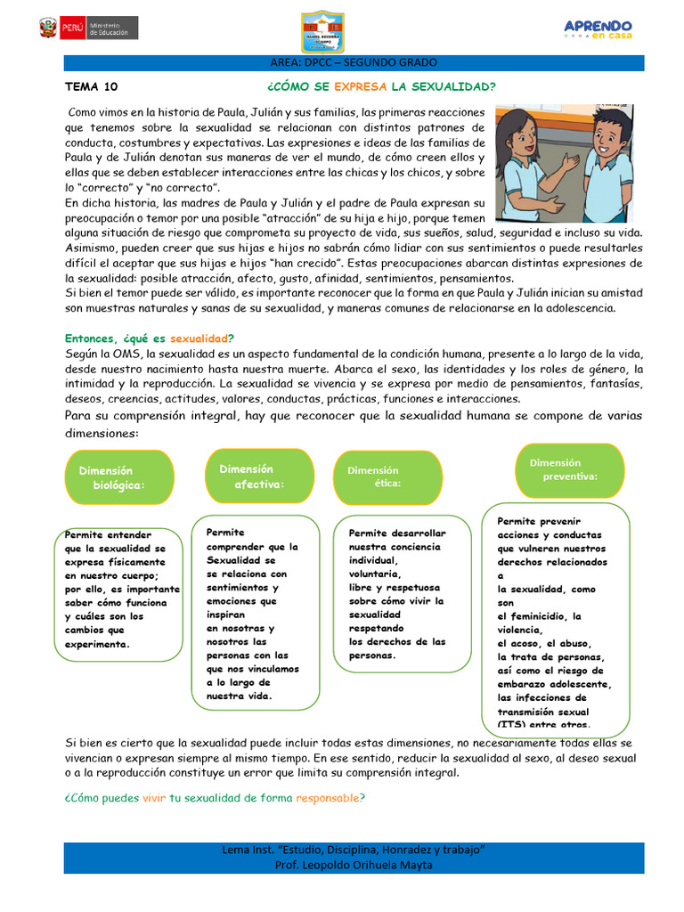 Tema 10 | PDF | La sexualidad humana | Machismo