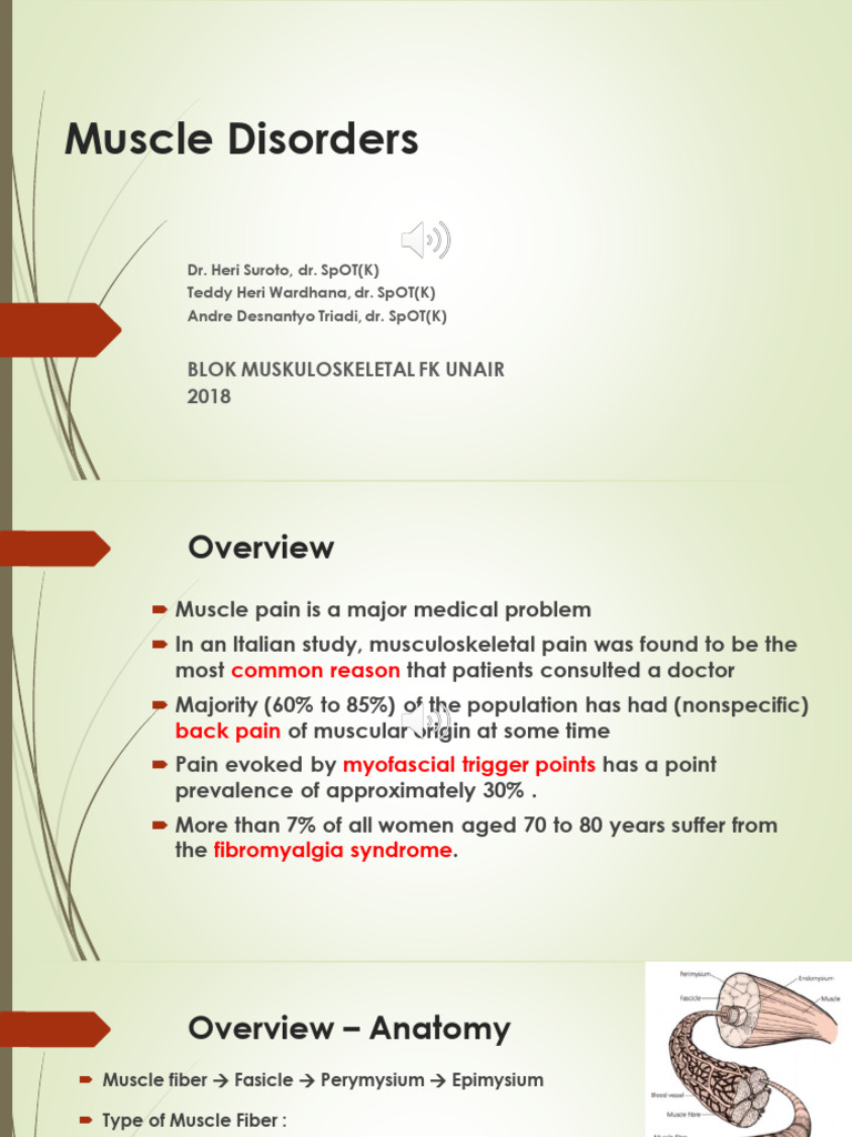 Understanding Muscle Disorders and Pain | PDF | Pain | Stimulus ...