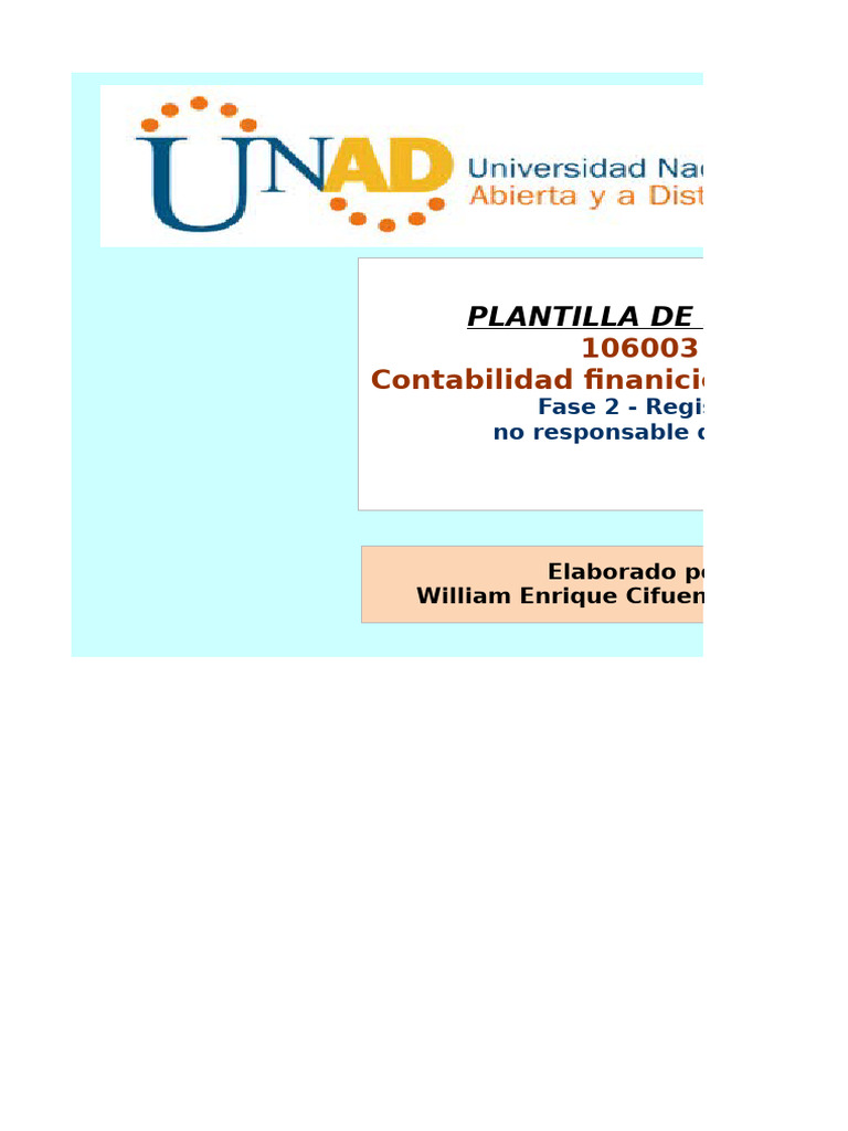 Auxiliar Contable 1 Yuzvandri Peña Cordoba Registros Contables No Responsable Del IVA | PDF ...