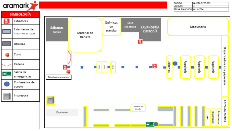 Da-Mel-Opfc-003 - Layout Bodega Facility 5400 - V.01 | PDF
