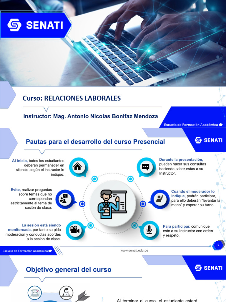 Curso Relaciones Laborales 4ciclo PPT - Semestre 2023-2 - Semana 08 | PDF | Relaciones laborales ...