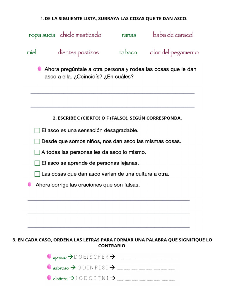 4 Asco | PDF | Artes del lenguaje y disciplina