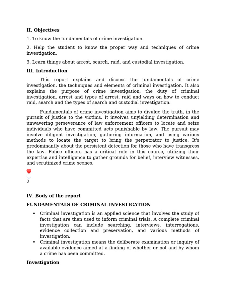 Fundamentals of Criminal Investigation | PDF | Search Warrant | Arrest