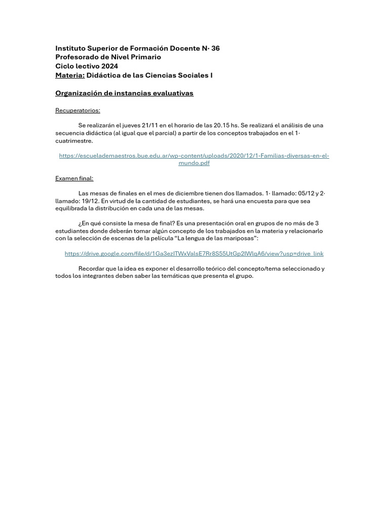 Instancias Evaluativas - 2B - DICIS I | PDF