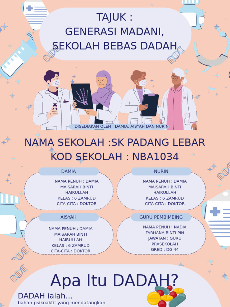 Generasi Madani, Sekolah Bebas Dadah | PDF